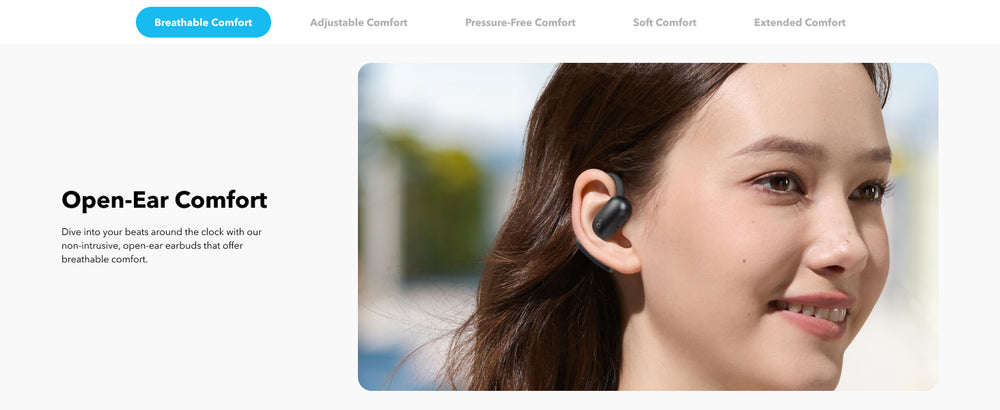 Soundcore Aerofit 2 | Secure, Comfortable Hi-Res Wireless Earbuds